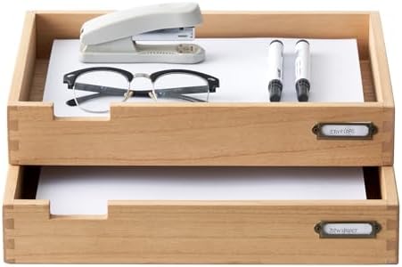 Amazon.com: MyGift 3-Tier Shabby Whitewashed Wood Office Desktop ...