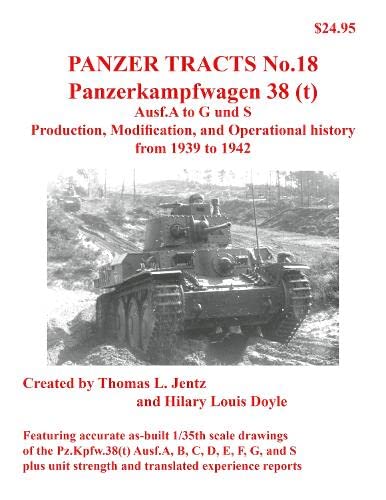 Panzer Tracts No.18: Panzerkampfwagen 38(t): Amazon.co.uk: Jentz ...