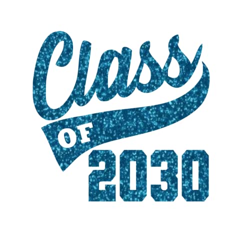 Amazon.com: Graduation Iron On Transfer, Class Of 2030 Tshirt Decal ...
