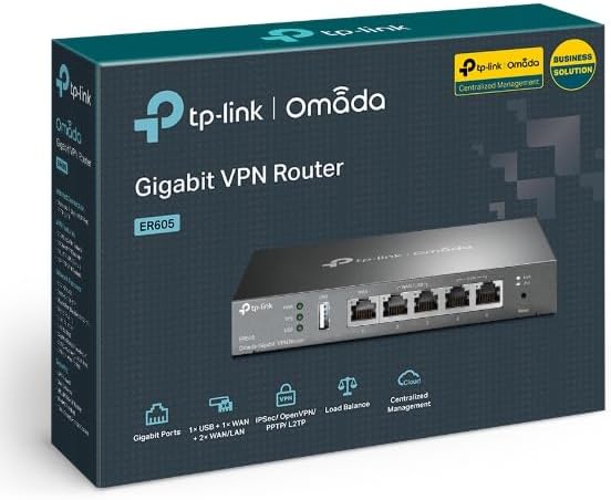 TP-LINK Safestream ER7206 - VPN Router With Wi-Fi Connection, Dual_Band ...