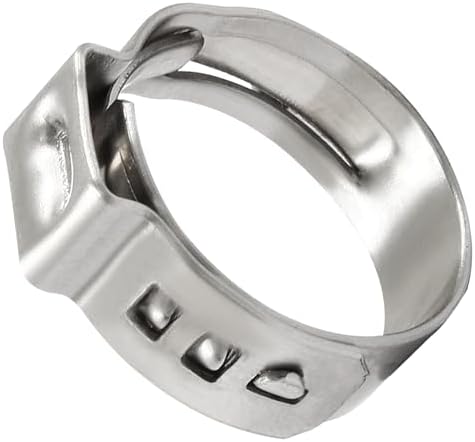 Verkelly 50 Pcs 1/2 Inch PEX Cinch Clamps, Stainless Steel Pinch Clamps ...
