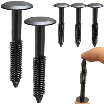 30Pcs Shutter Fasteners, Window Shutter Screws, Black Shutters Screws ...