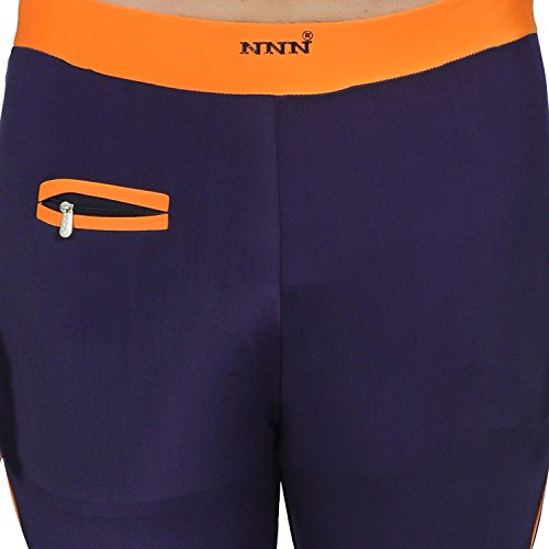 Buy NNN Men's Navy Long Lycra Swimming Trunk at Amazon.in