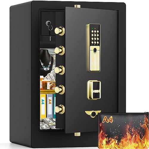 Amazon.com: 5.0 Cu ft Extra Large Safes for Home Use Fire and Water ...