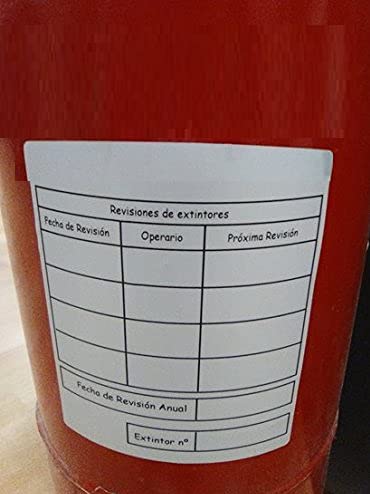 Etiquetas para extintores: una guía para entenderlas | 2026