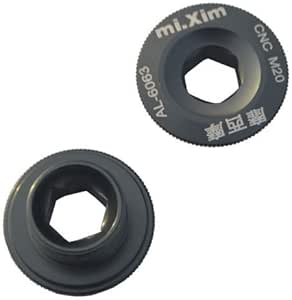 Amazon.com : MIXIM 1 PCS 20mm Bike Bicycles Crank Dust Caps for Shimano ...