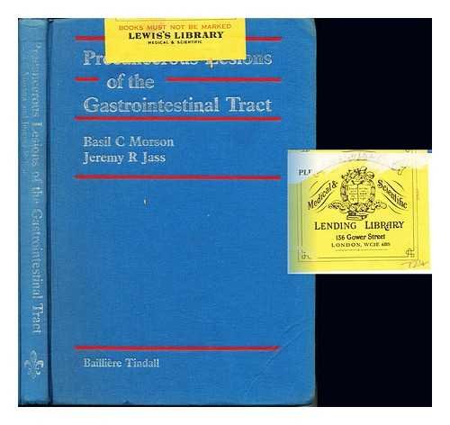 Precancerous Lesions of the Gastrointestinal Tract: Jeremy R. Sobin L ...
