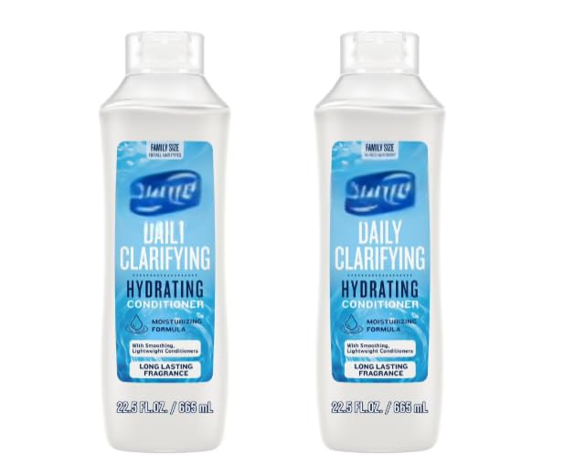 Amazon.com : Daily Clarifying & Hydrating Conditioner(2 pack) Suave ...