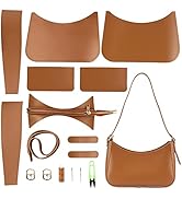 Amazon.com: WADORN DIY Handbag Making Material Kits, PU Leather ...
