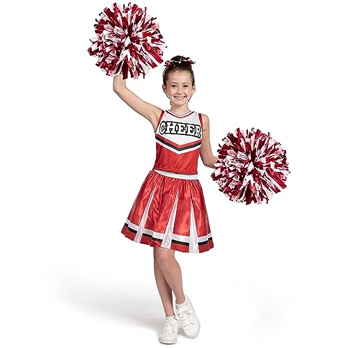 Spooktacular Creations Cheerleader Costume for Girls, Cute Cheerleading ...