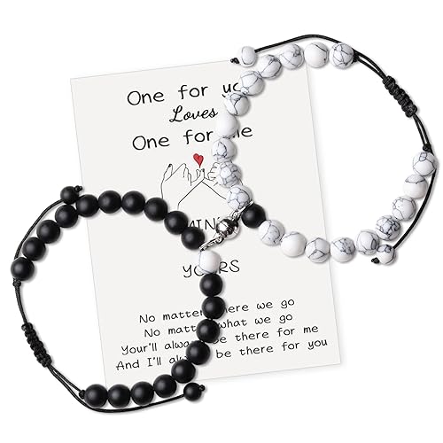 Amazon.com: Matching Braclets Set for Couples/Friendship,His and Her ...