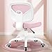 Amazon.com: Primy Kids Desk Chair, Pink Study Chair for Boys Girls with ...