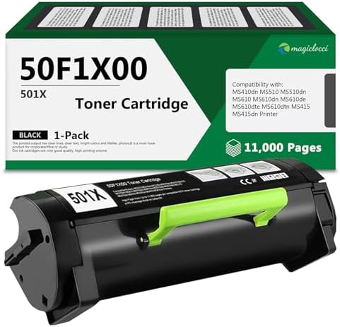 Amazon.com: 501X 50F1X00 Extra High Yield Toner Cartridge [11,000 Pages ...