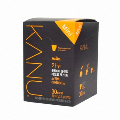 Amazon.com : Maxim Kanu Mini Colombia Mild Roast Sweet Americano Coffee ...