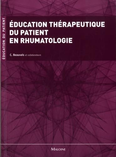 EDUCATION THERAPEUTIQUE DU PATIENT EN RHUMATOLOGIE : Buy Online at Best ...