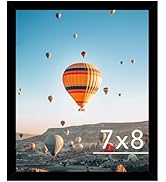 Amazon.com - JCJMY 7x8 Picture Frame Black for Wall Hanging or Tabletop ...