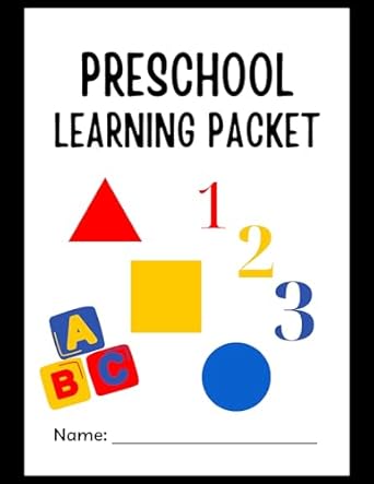 Preschool Learning Packet - Kindle edition by Perry, Amanda. Children ...
