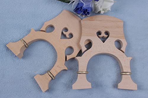 Snapklik.com : Yinfente Upright Bass Bridge Adjustable Height Maple ...