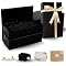 Amazon.com: DUOTAN Large Gift Box with Lid, 13.5 x 10 x 3.5 Inch Black ...