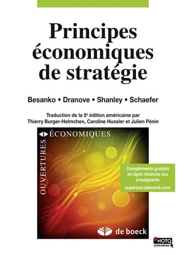 Amazon.fr - Principes économiques de stratégie - David Besanko, David ...