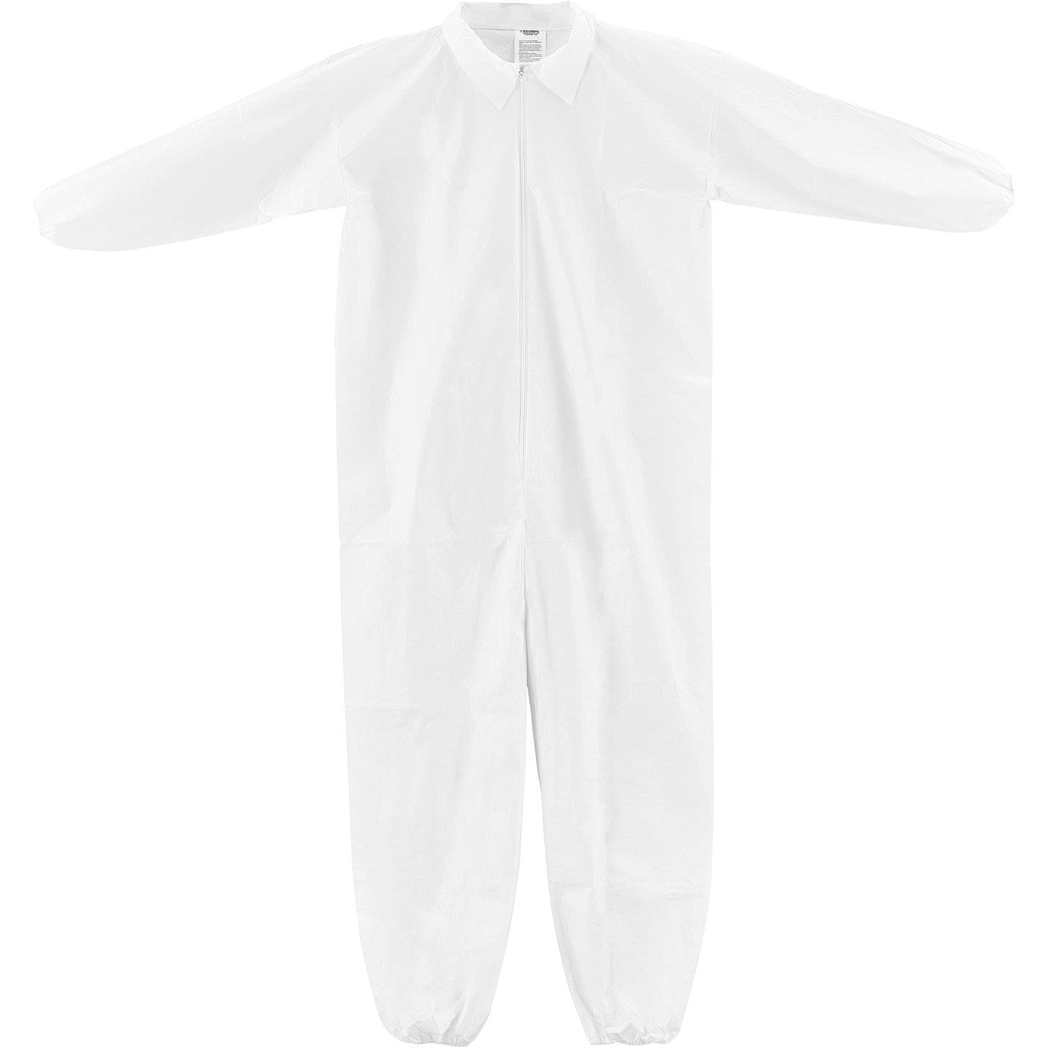 Protective Work Suits Disposable Coverall Suits 10-Pack XL ...