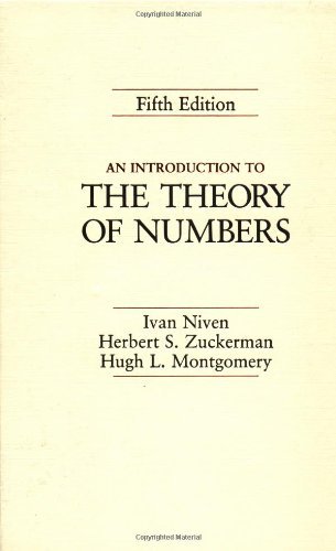 An Introduction to the Theory of Numbers (Mathematics) by Ivan Morton ...