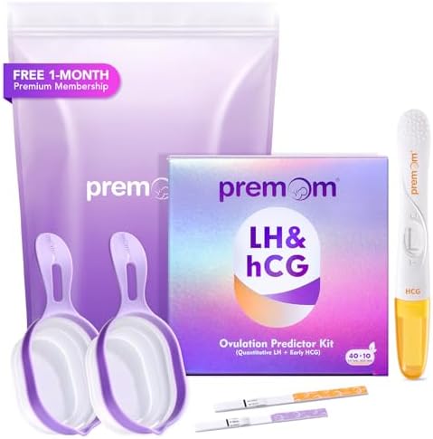 Amazon.com: Premom Quantitative Ovulation & Pregnancy Test Kit: 40 LH ...