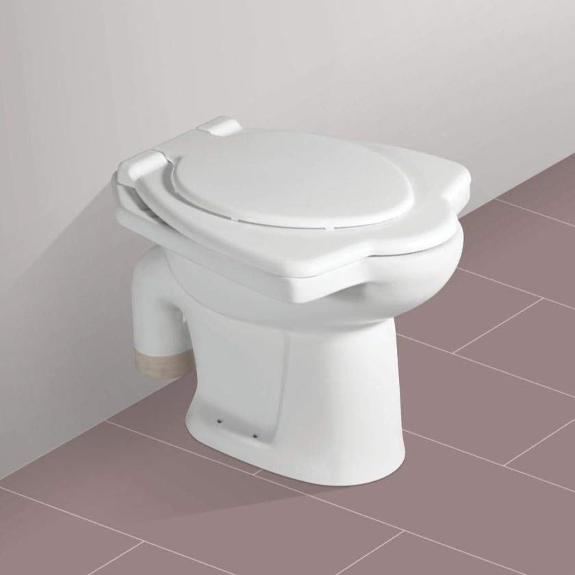 B Backline Ceramic Floor Mounted Anglo Indian Commode/Water Closet/EWC ...