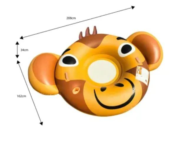 Amazon.com: Member's Mark Oversized Inflatable Pool Float (Monkey ...