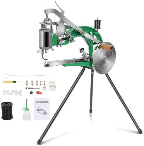 Amazon.com: Leather Sewing Machine, Manual Cobbler Sewing Machine ...