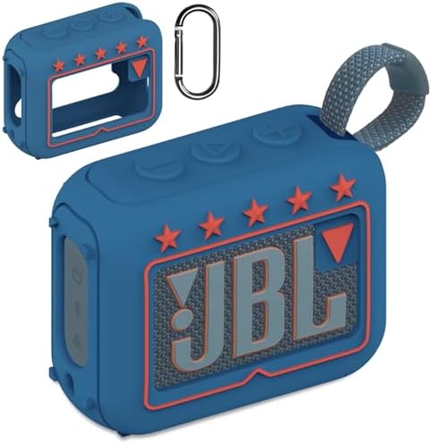 Amazon.com: Silicone Cover Case for JBL Go 4 Ultra Portable Bluetooth ...