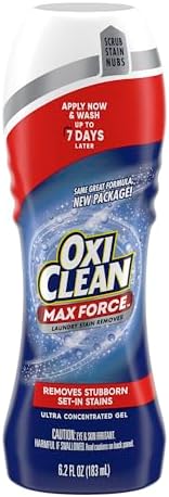 Amazon.com: OxiClean Max Force Laundry Stain Remover Spray Refill, 48 ...