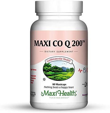 Amazon.com: Maxi Health CO Q10 100mg - Coenzyme Q10 Supplement - Heart ...