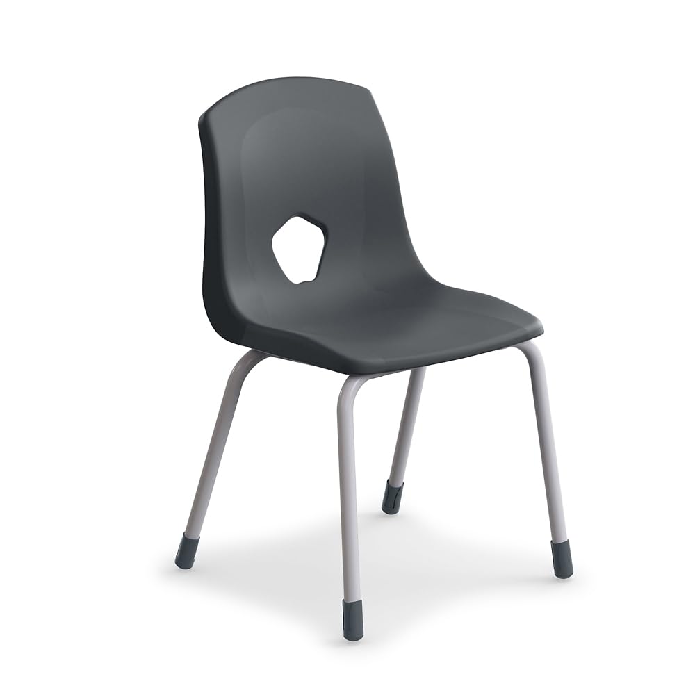 Amazon.com: nbf signature series Curriculum Student Chair 18" H Gray ...