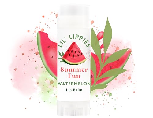 Amazon.com: Watermelon Lip Balm - Lil' Lippies Kids Chapstick ...