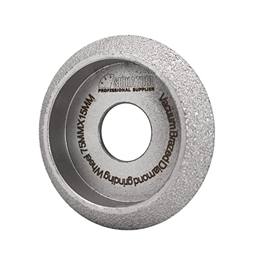 Snapklik.com : 3 - Inch Diamond Hand Profile Wheel Height 15mm Convex ...