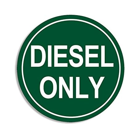 Amazon.com: Gasoline Only Sticker Sign,4" Gasoline Only Decal Labels ...