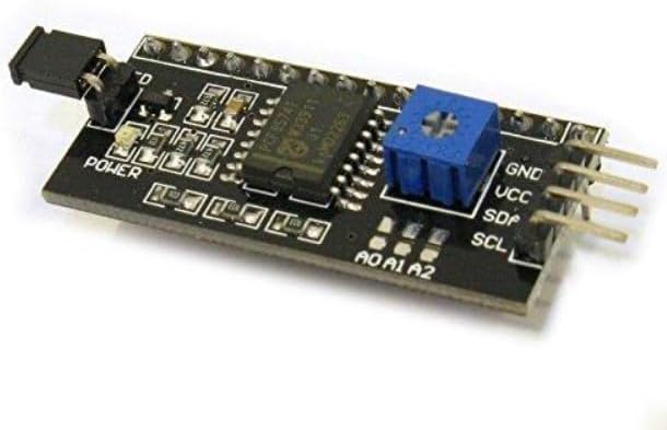 Robocraze 16x2 LCD Serial Interface Adapter Module IIC/I2C with PCF8574 ...