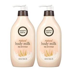 Amazon.com : Happy Bath really mild body milk lotion 450ml*2P Set : Beauty & Personal Care