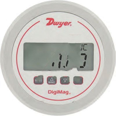 Dwyer Magnehelic Series 605 Differential Pressure Indicating ...