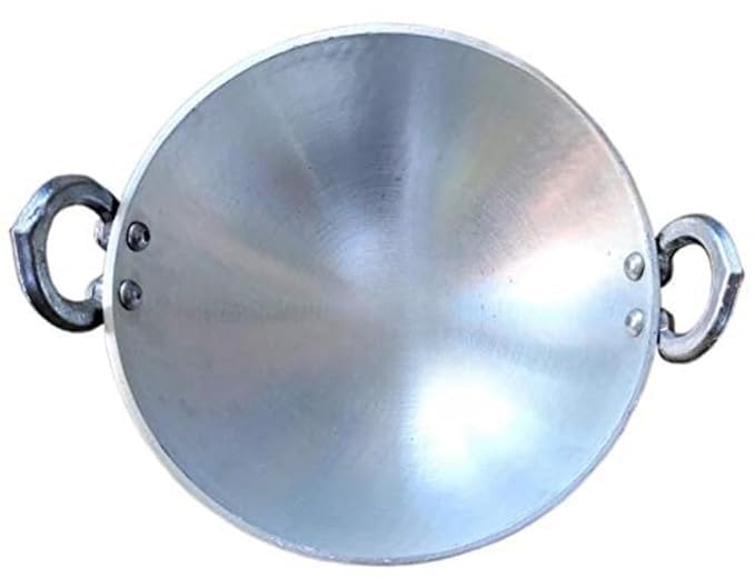 Buy ASPEN Multipurpose Use Indolium Kadai/Fry Pan/Thick Bottom Fry Pan ...
