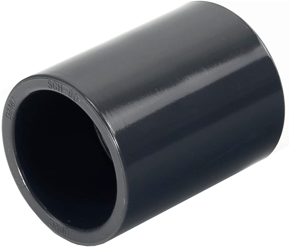 Amazon.com: 2 '' Inch SCH80 2 Way Straight UPVC Connector PVC Pipe ...