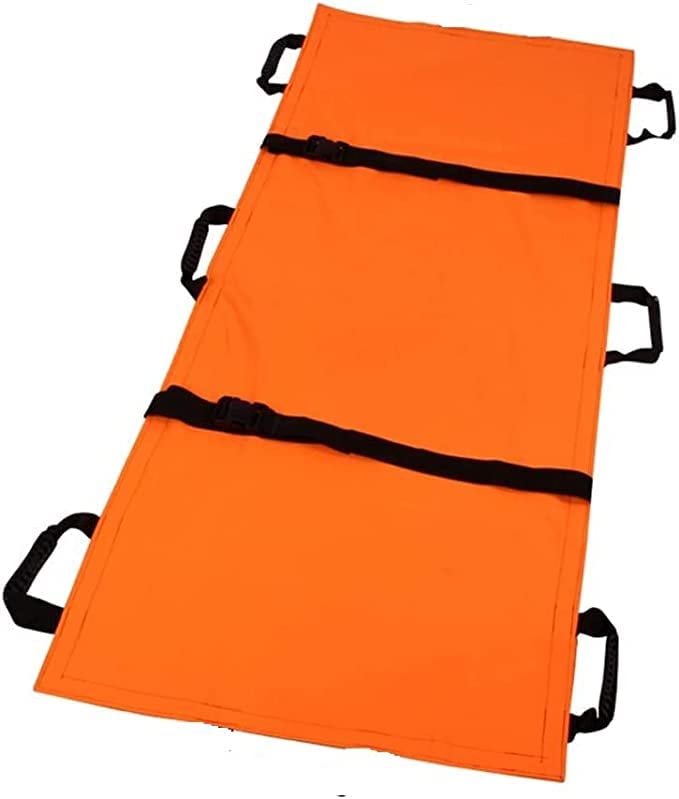 Dhadh Foldable Soft Stretcher with Safety Belt, Emergency Medical ...