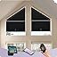 Amazon.com: Graywind Smart Angled Blinds Compatible with Alexa Google Motorized Right Trapezoid ...