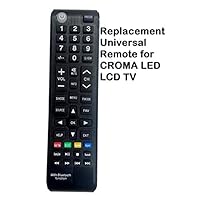 Buy REMOTEX Universal Croma Tv Remote Compatible for Croma Smart LED ...