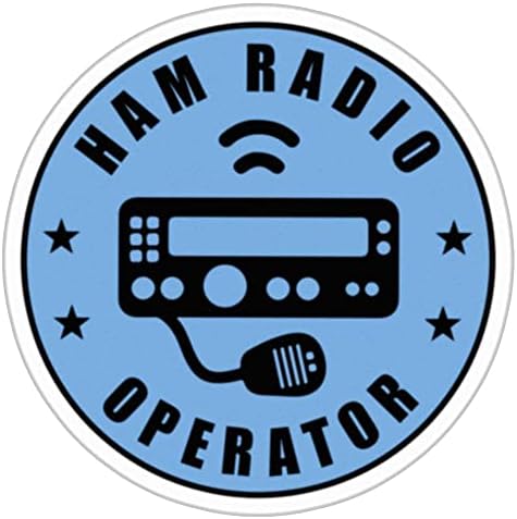 Amazon.com: Amateur Radio Sticker Amateur Ham Radio Operator Decal ...