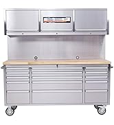 Amazon.com: SINDA 72 Inch Tool Chest with Drawers and Wheels Mobile ...