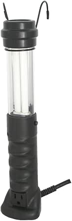 BAYCO SL-935 13-Watt Fluorescent Spot/Work Light with 25-Foot Cord, Black - Portable Work Lights ...