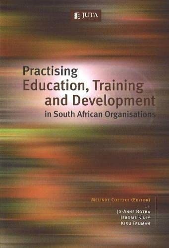 Practising Education, Training and Development in South African ...