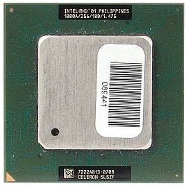 Amazon.com: Intel Celeron 1GHz 100MHz 256KB Socket 370 CPU : Electronics